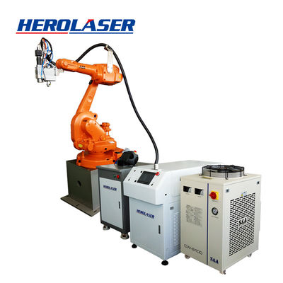 Robotic 1070nm IPG Laser Welding Machine With Automatic Wire Feeding